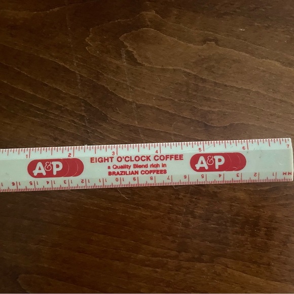 Office | 8 Oclock Coffee Plastic Ruler | Poshmark